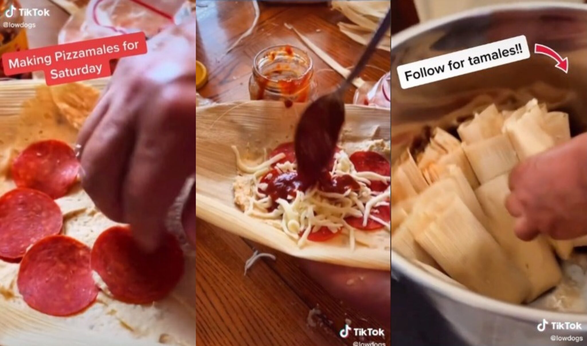 “mamma Mia” Usuario De Tiktok Crea Pizza Tamal Y Su Receta Se Hace Viral
