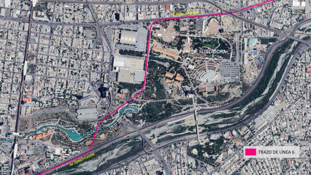 Línea 6 del Metro de Monterrey pasará por el Parque Fundidora - Reporte ... Línea 6 del Metro de Monterrey pasará por el Parque Fundidora - Reporte ...