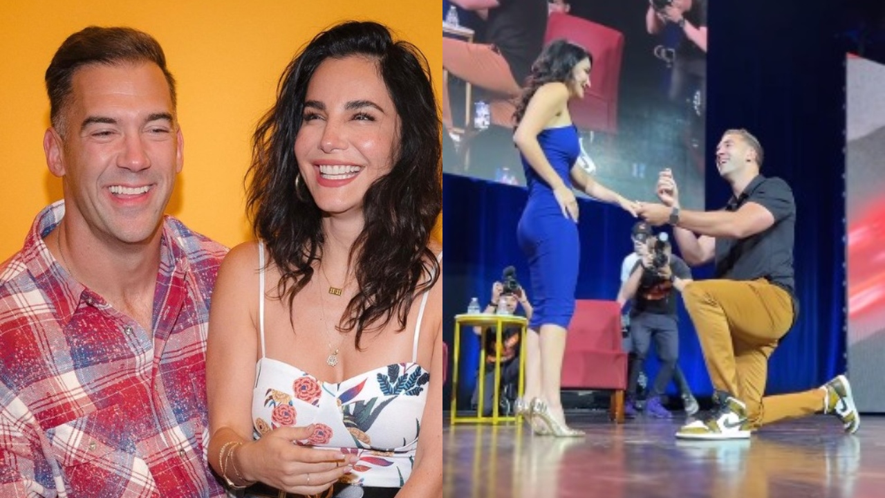 ¡Martha Higareda y Lewis Howes se casarán! Así fue cómo le entregó el ...